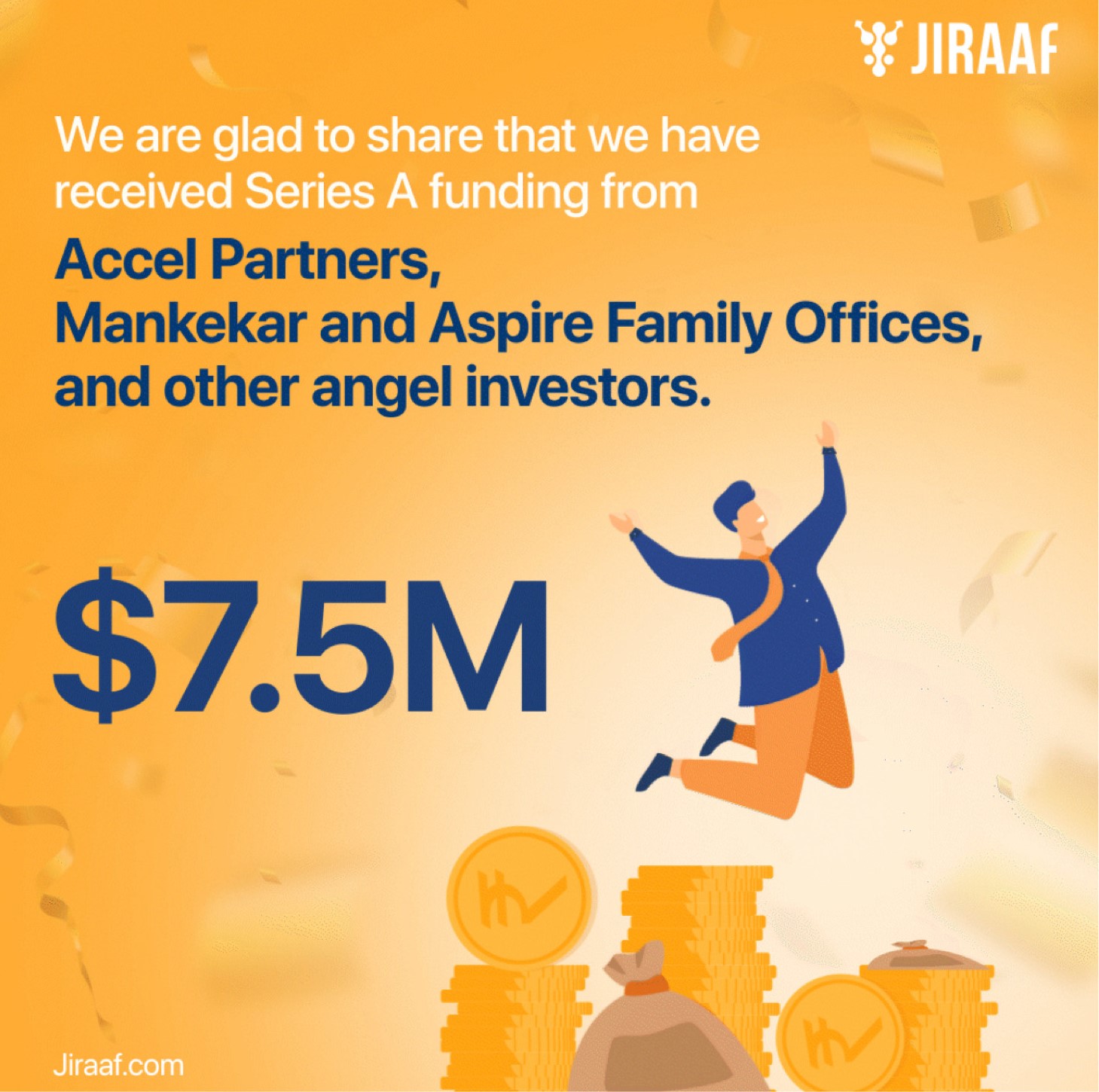 Alternative investment startup, Jiraaf raises $7.5 million in series A ...